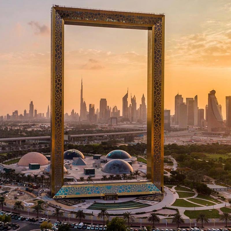 Dubai Frame | Sevärdheten som ramar in staden | Allt om Dubai